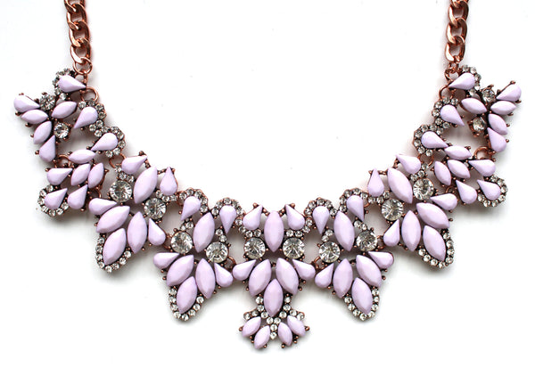 Pretty In Rosé Necklace – KAY K COUTURE